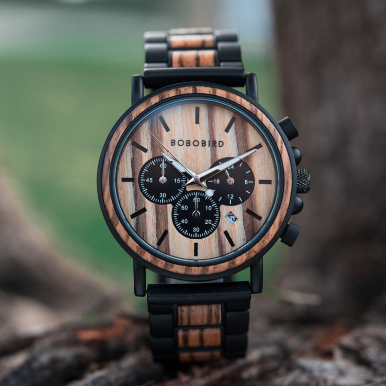 Wooden Watches for Men | 100% Natural Wood | BOBO BIRD®