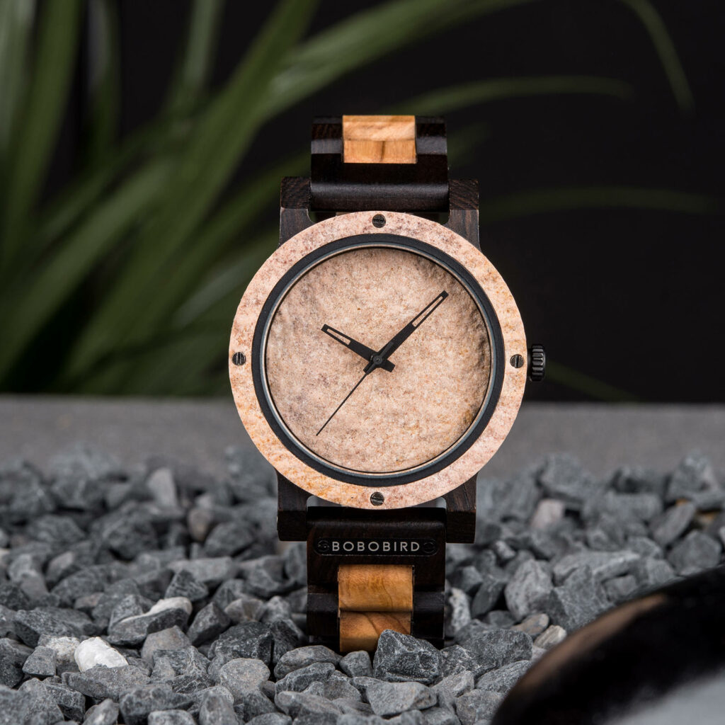 Wooden watches walnut automatic skeleton mechanical wooden watch T91-1