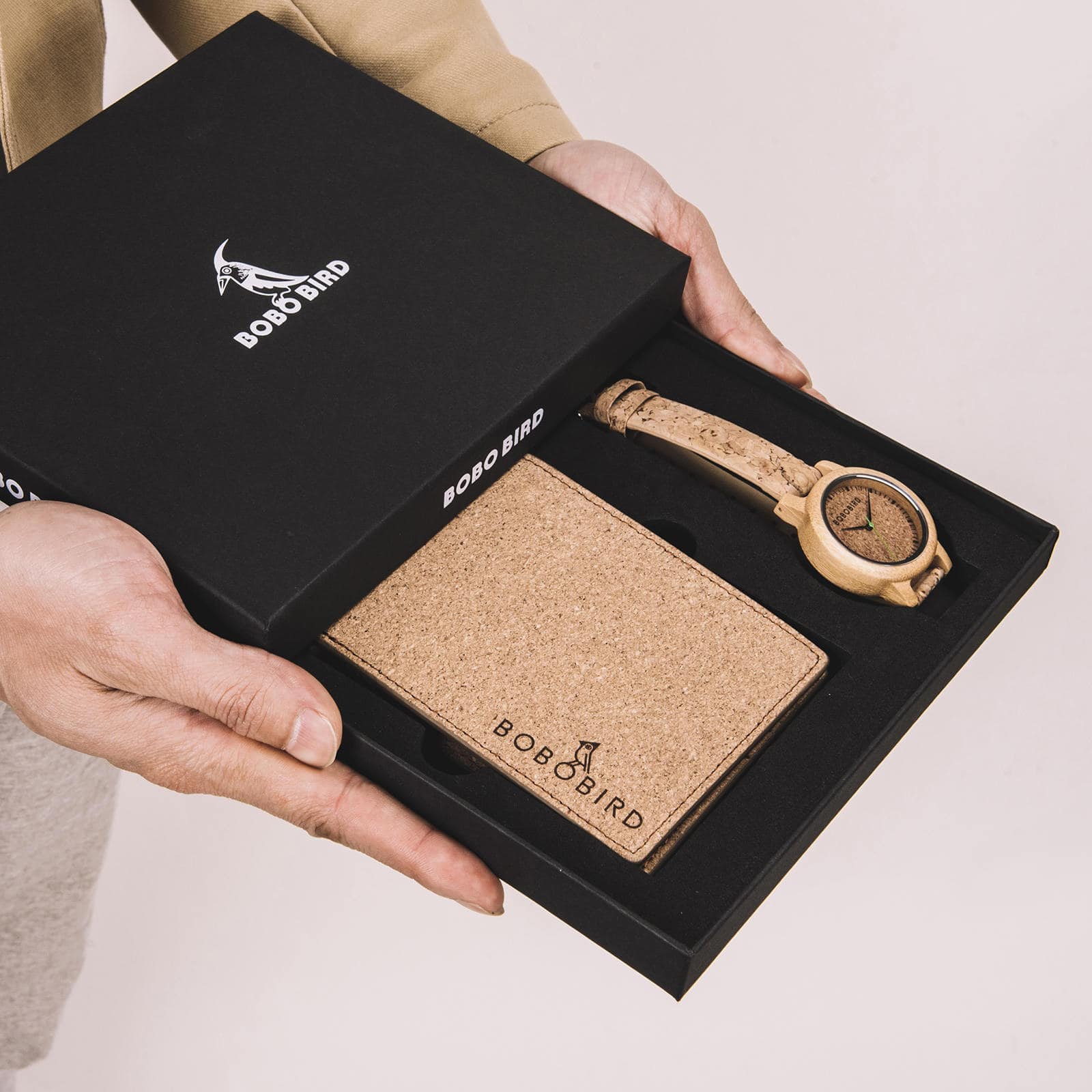 Cork wallet & Cork Watch Sets | BOBO BIRD