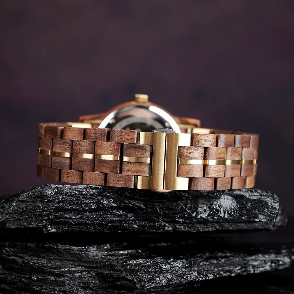 BOBO BIRD Men’s Wooden Watches Classic Japanese Miyota advanced ...