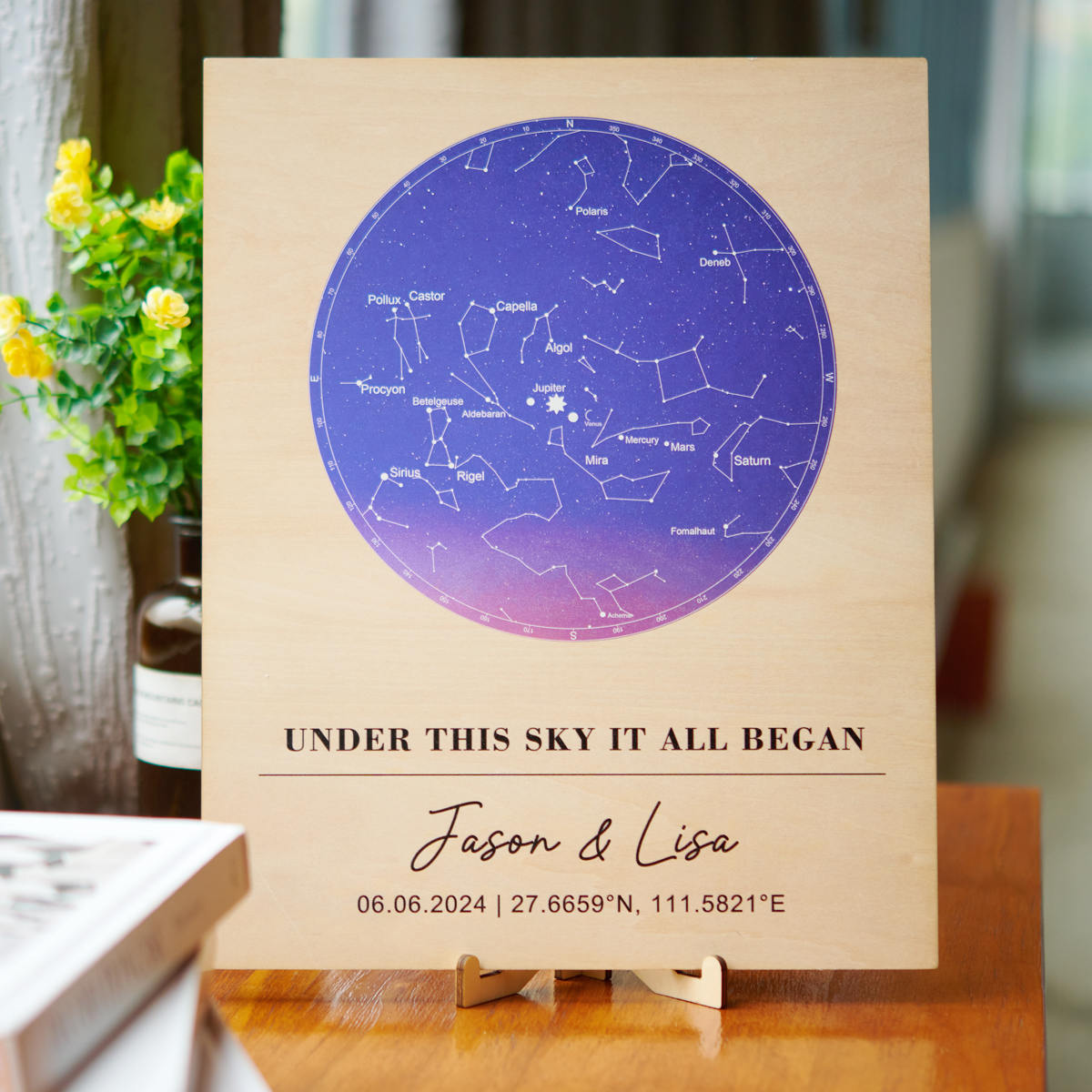Personalized Star Map by Date | BOBO BIRD
