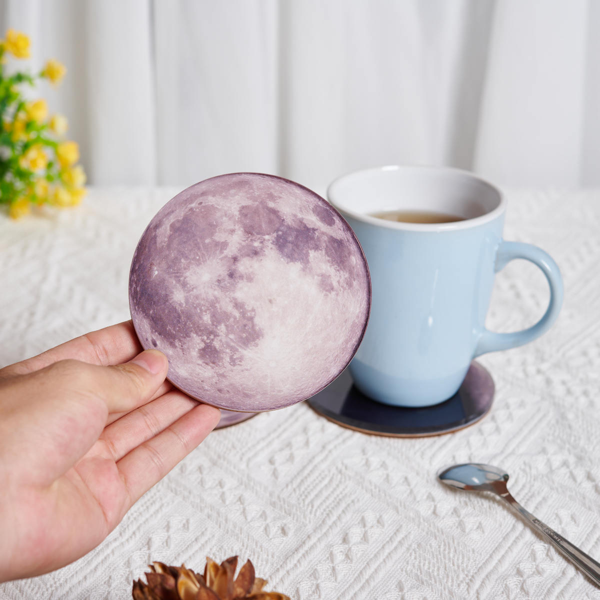 Personalized Moon Phase Coaster | BOBO BIRD