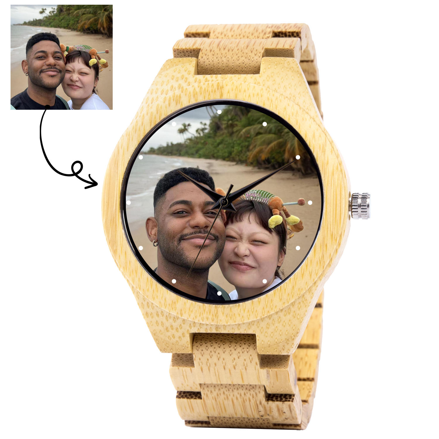 Personalized Photo Watches - D19 | BOBO BIRD