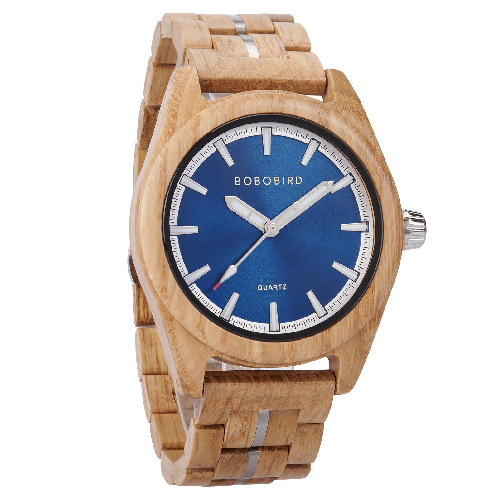 Nature's Palette Collection White Oak Azure Dial Watch T164-2